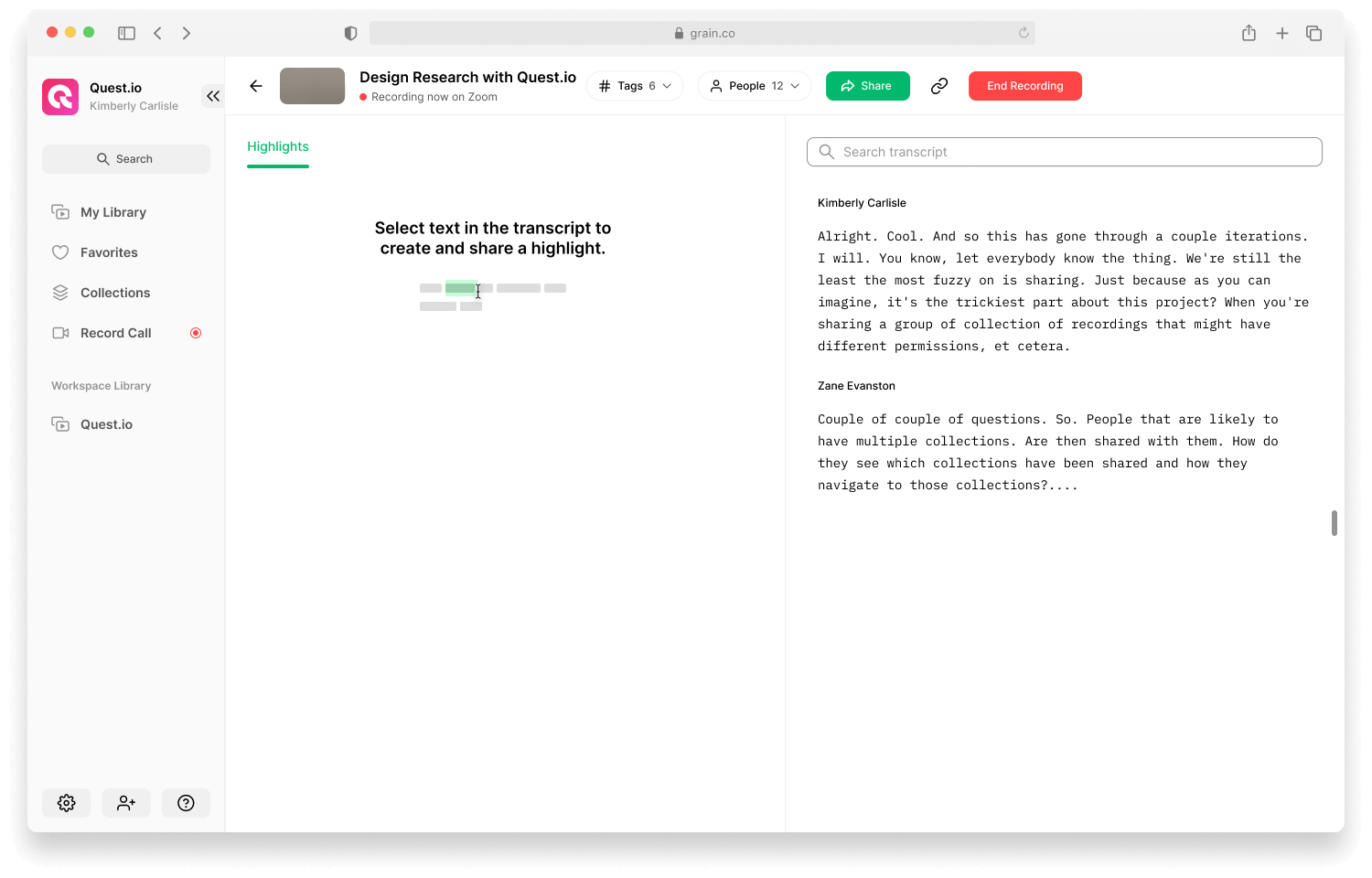 How to Transcribe a Google Meet Call or Recording | Grain Blog
